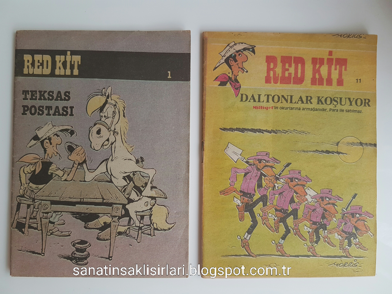 Üsküdar Sahaflar Festivali | Aldığım Çizgi Romanlar | Red Kit + Örümcek ...