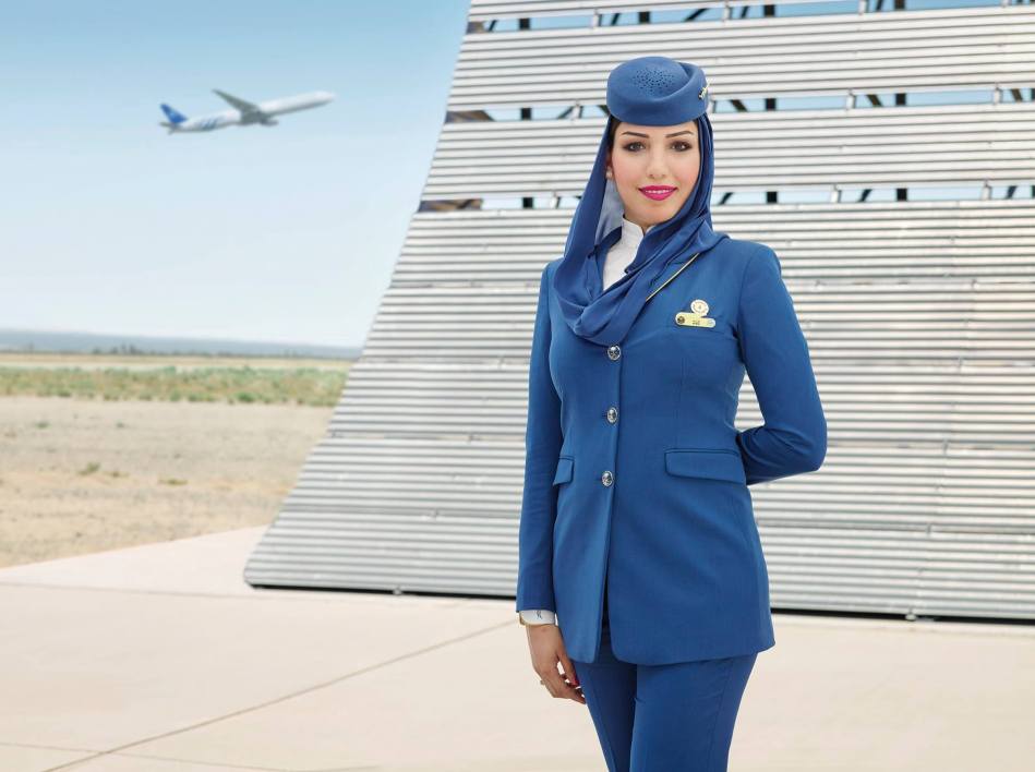 Saudi Arabian Airlines Stewardess