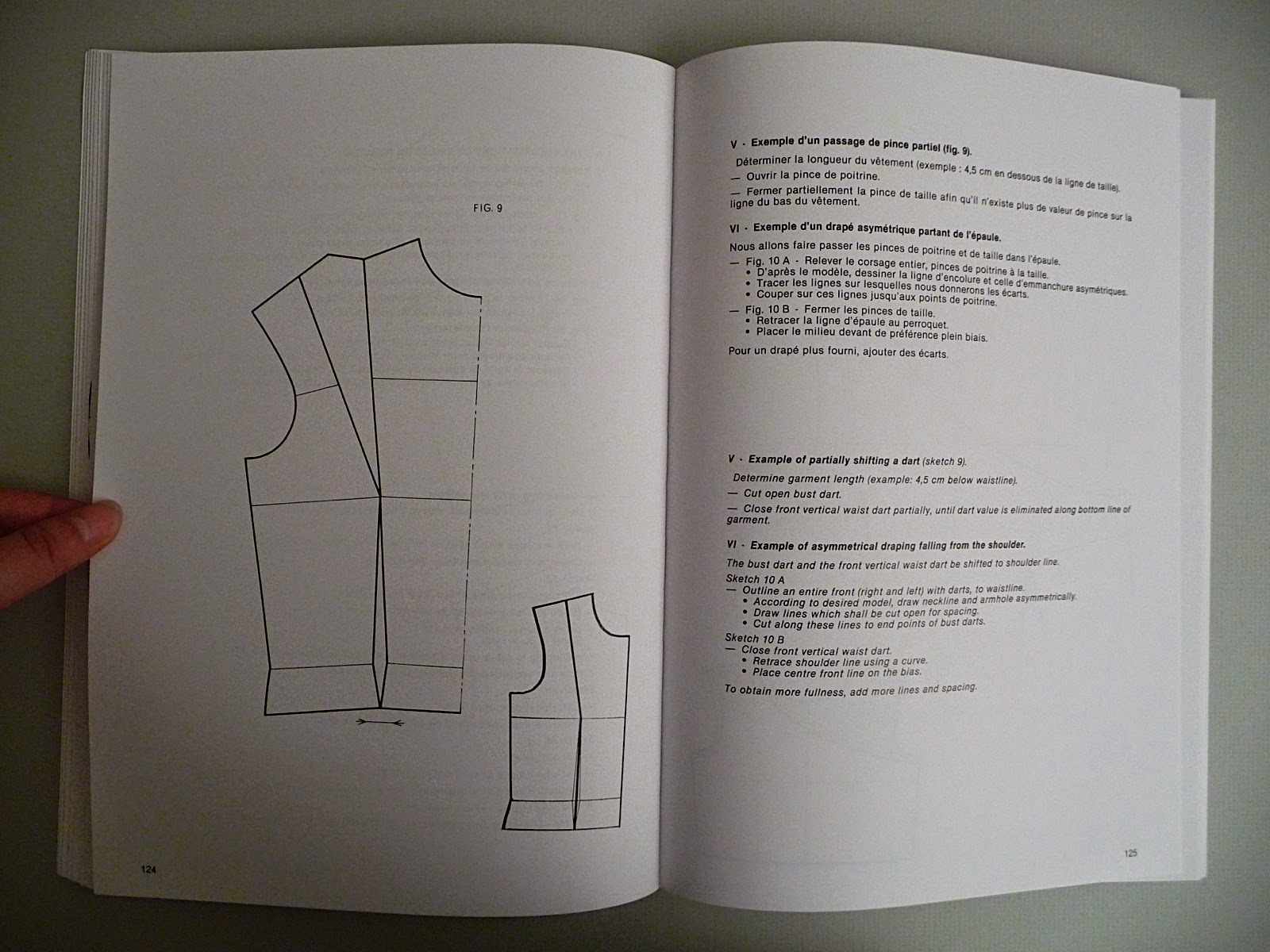 ESMOD Pattern Drafting Textbook - modelist kitapları