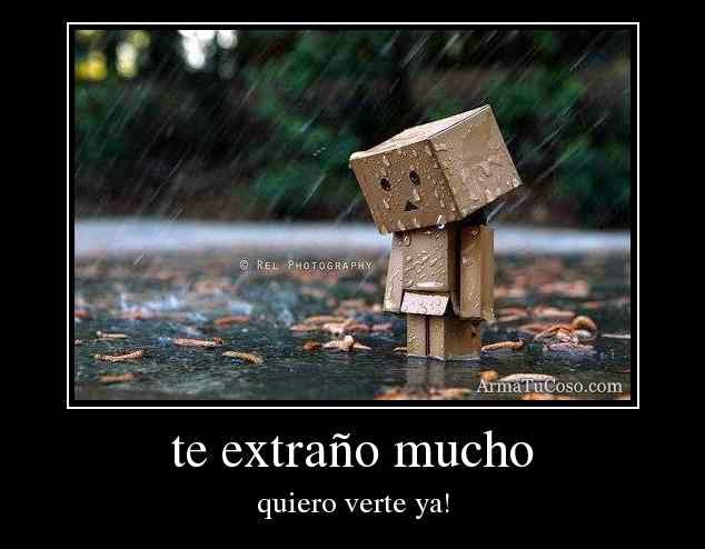 Lindas Imágenes con Mensajes de te Extraño para Compartir - Imágenes ...