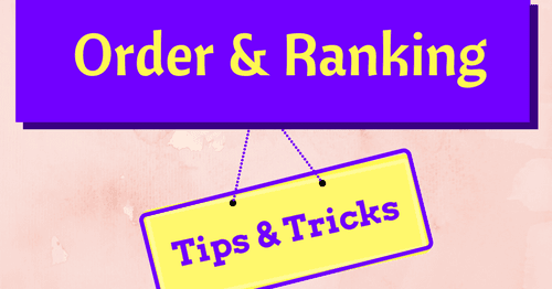 Order & Ranking: Tips and Tricks with Examples - BankExamsToday