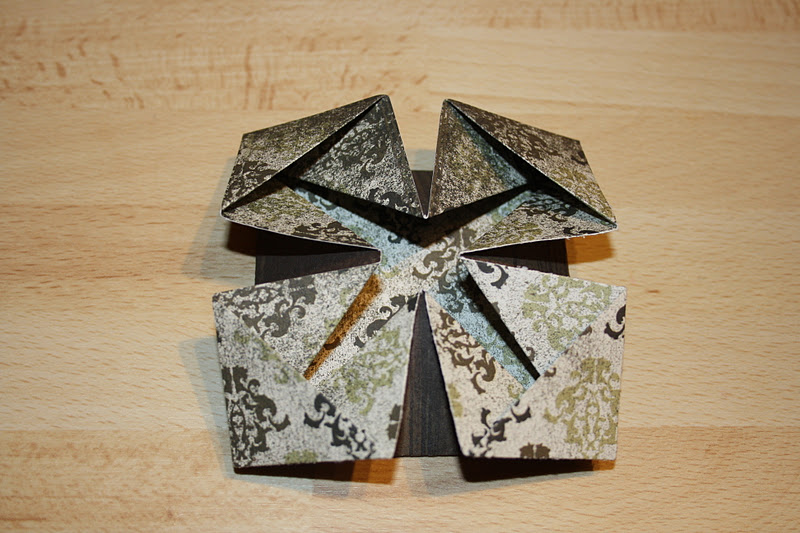 FarbundPapierwelten: Mein Swap -> Anleitung für ein Origami-Minialbum