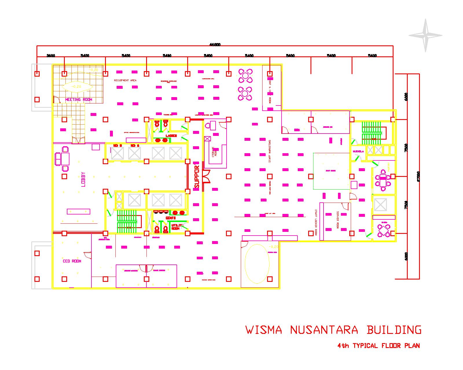 Tugas DI: DENAH PLAFON ( LAMPU )