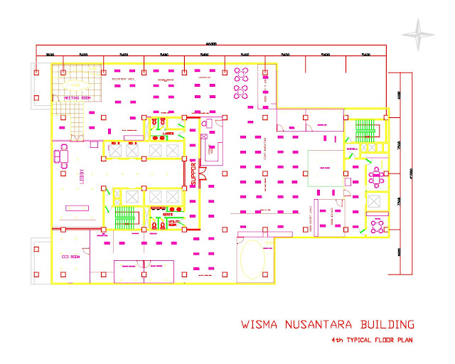 Tugas DI: DENAH PLAFON ( LAMPU )