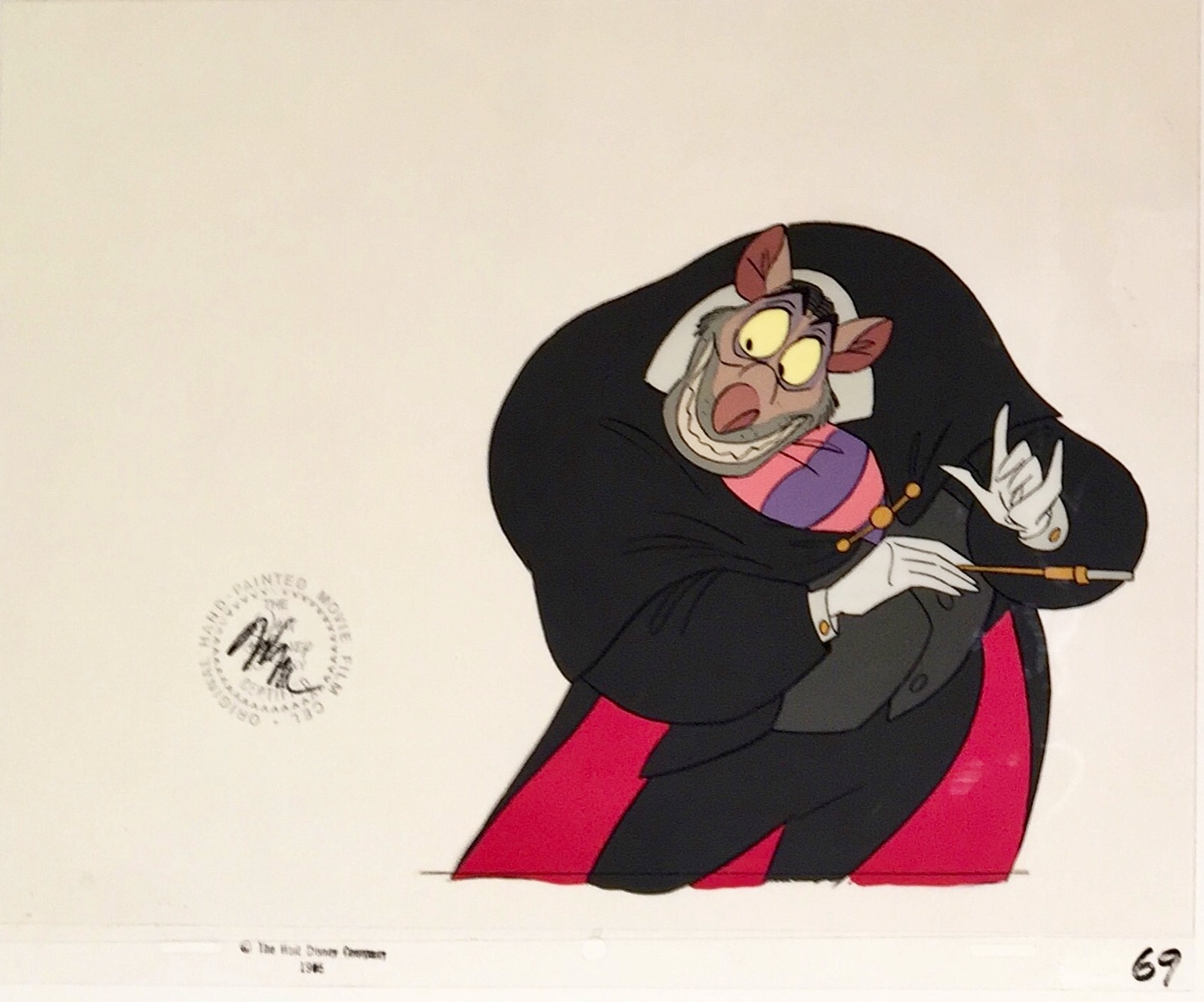 Animation Collection: Original Production Animation Cel of Professor ...