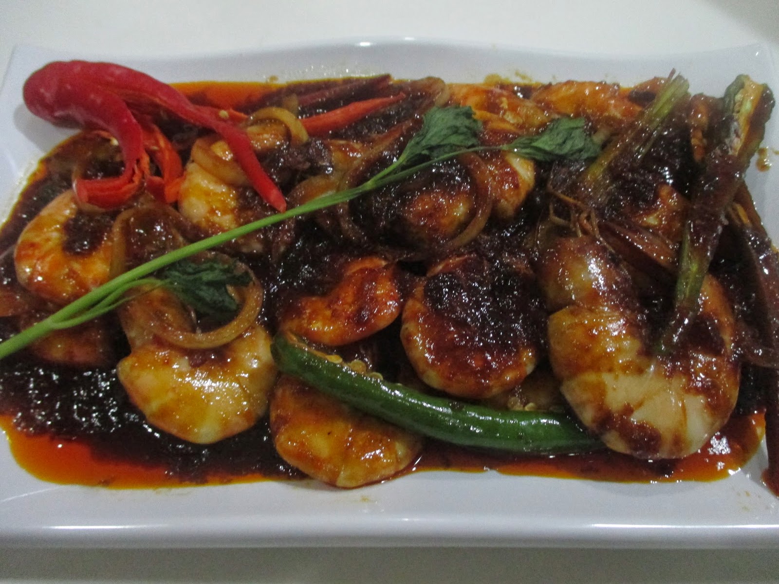 Seikhlas Rasa Aisya. Homemade Cake: UDANG MASAK MERAH