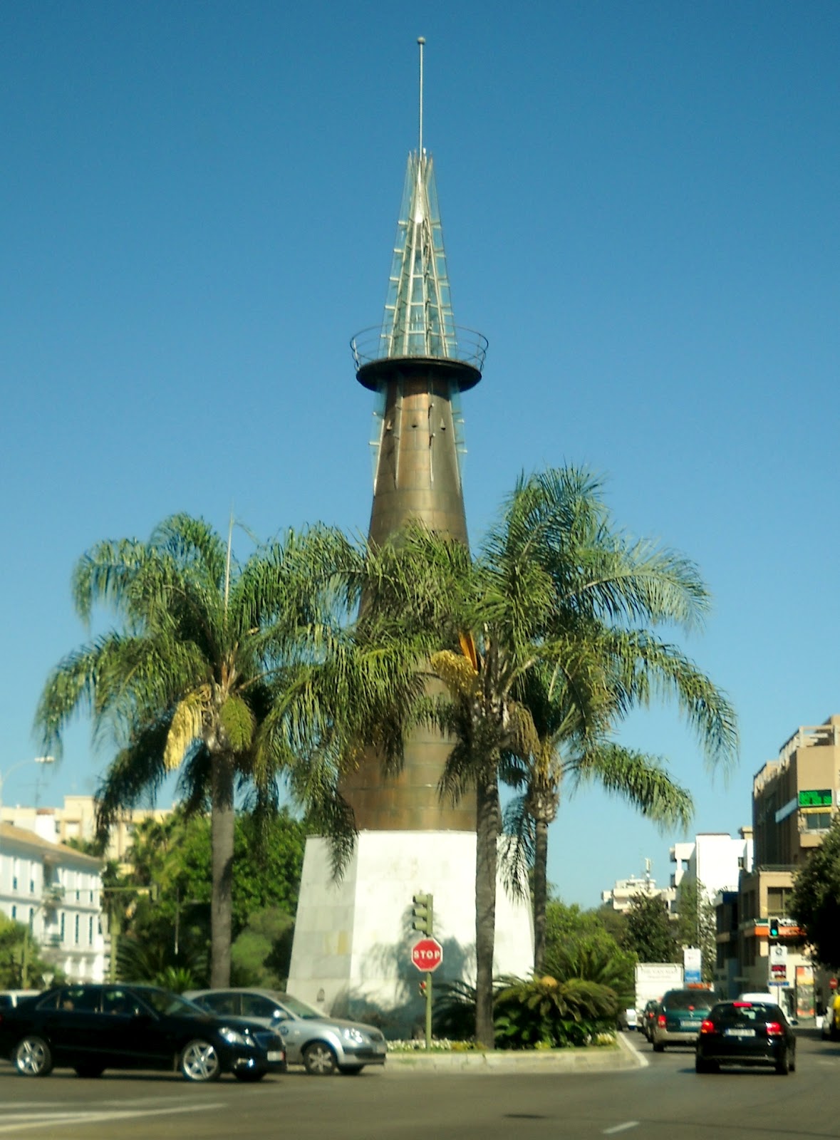 Viajar e descobrir: Espanha - Marbella - La Linterna o "El Pirulí"