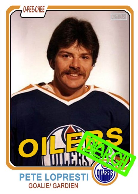 The Cardboard and Me: 1981-82 OPC Reboot: Wings and Oilers