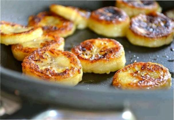 Healthy Recipes: "FRIED" HONEY BANANAS...