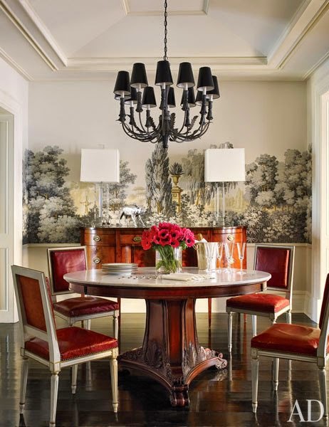 Designed by David Flint Wood - interiors and decor magazine