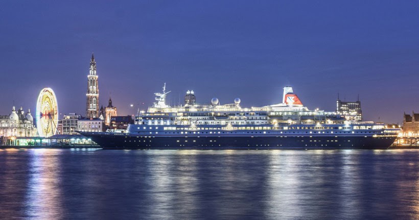 Cruiseschepen in Antwerpen: Scheepsbezoek MS Black Watch 2017 / Ship ...