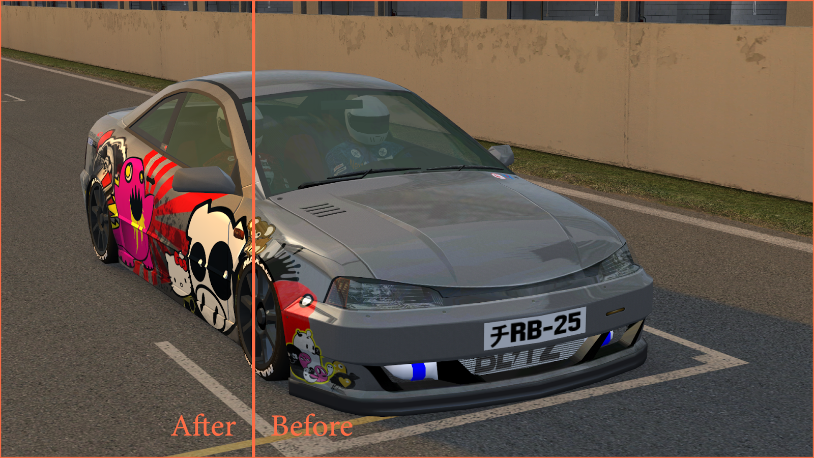 LAST GAMER: جرافيك جديد لايف فور سبيد - lfs shaders