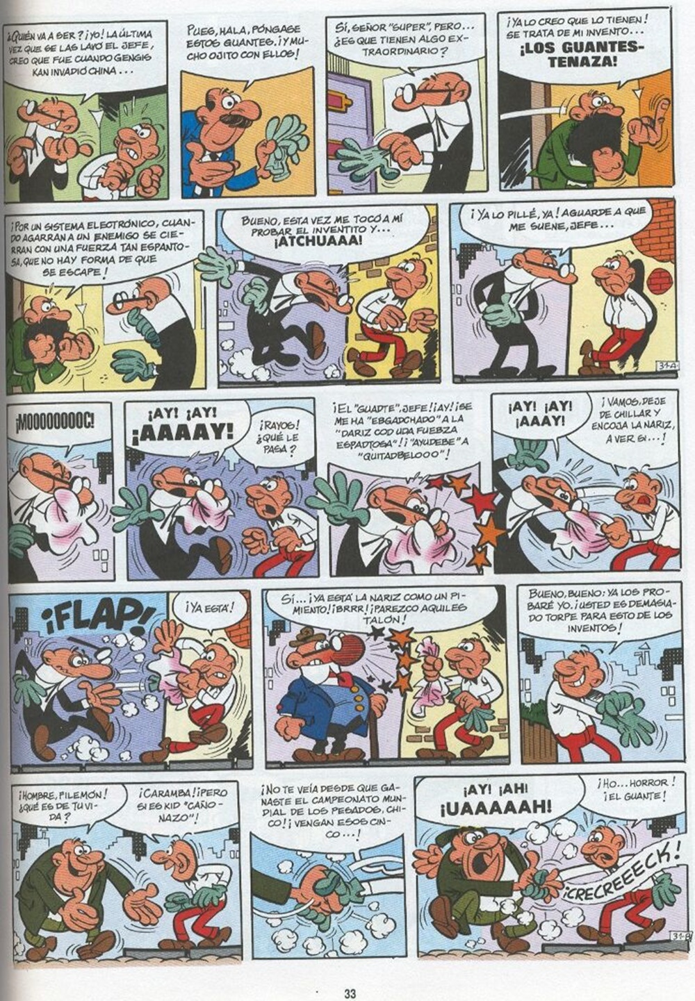 MORTADELO Y FILEMON-Los inventos del Profesor Bacterio-EM ESPANHOL