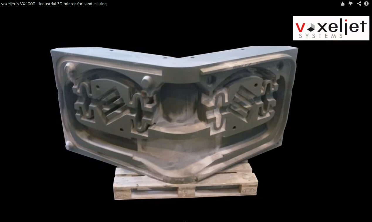 Spar Mechatronics Co.,Ltd: การกัดโมลด์ทรายเพื่อทำแบบหล่อโลหะ (Patternless casting) ด้วย ...