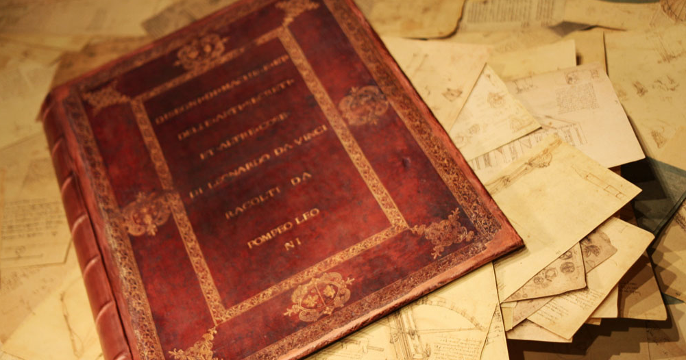 L'ANGOLO DELL'ARTE: Il Codice Atlantico: alla scoperta del genio