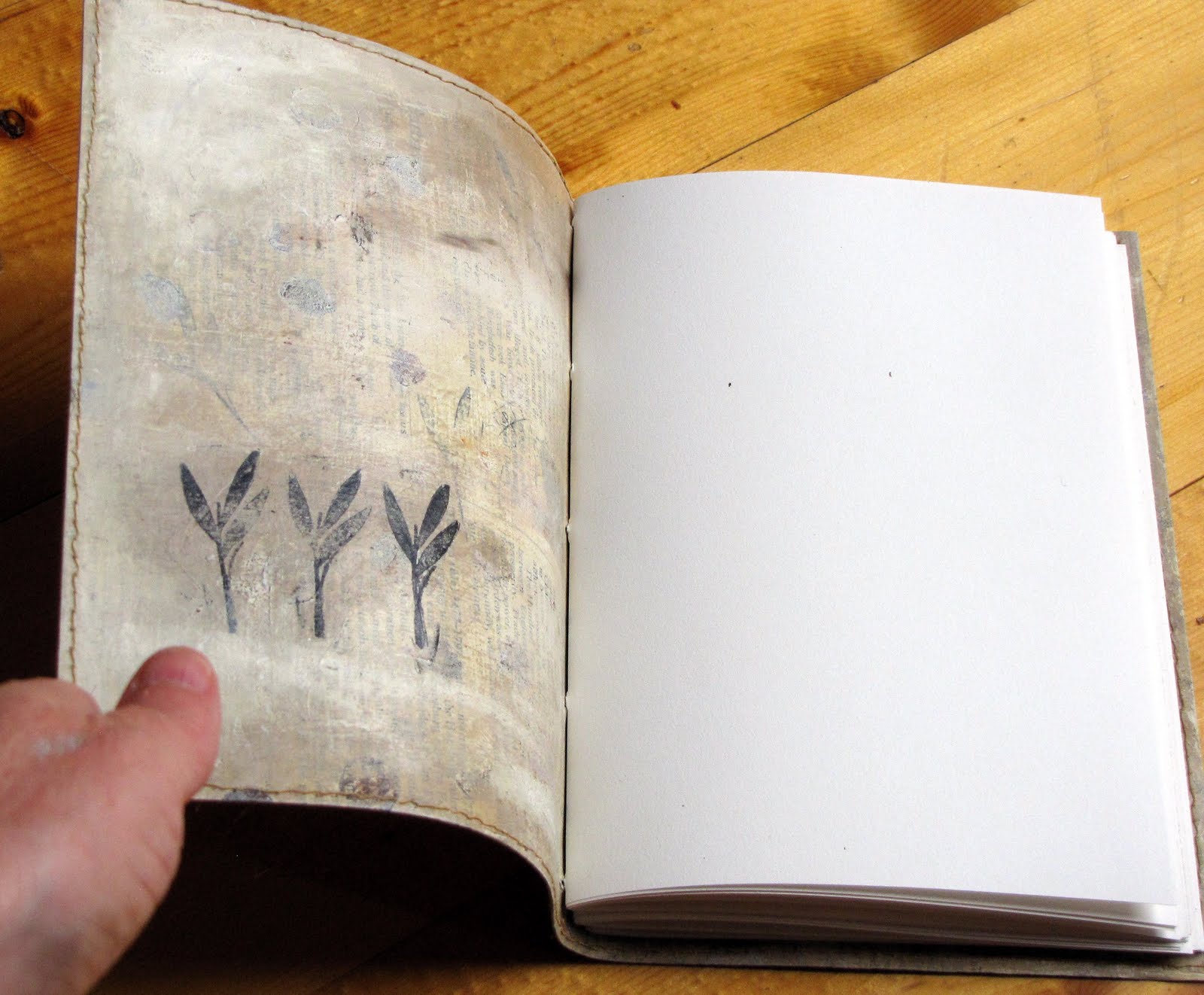 Letting in the Light: Soft Covered Handmade Books