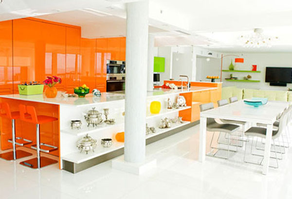 Modern Kitchen Color Schemes @ The Kitchen Design