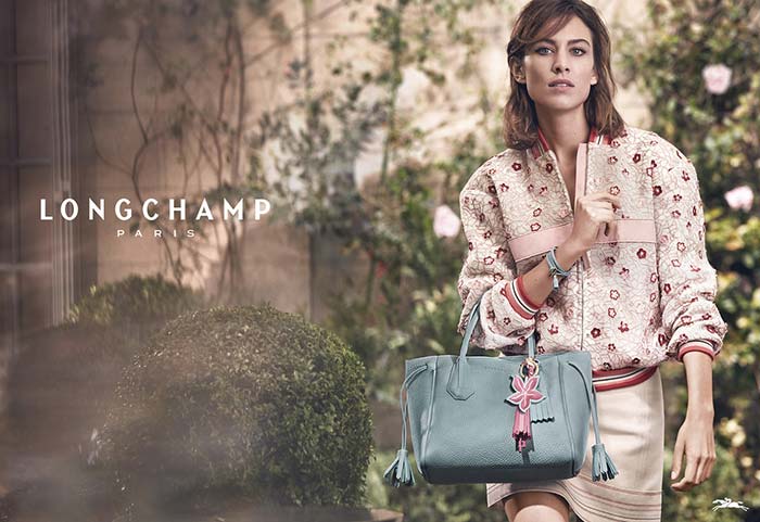 Longchamp Spring/Summer 2017 Campaign featuring Alexa Chung