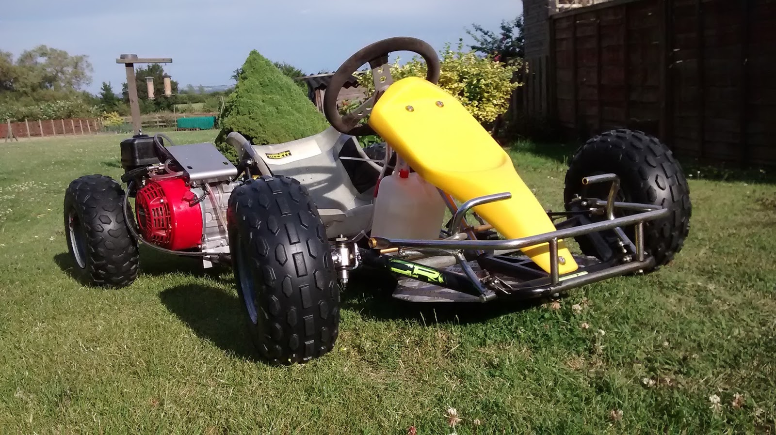 Grass Kart with Honda GX200 engine blog