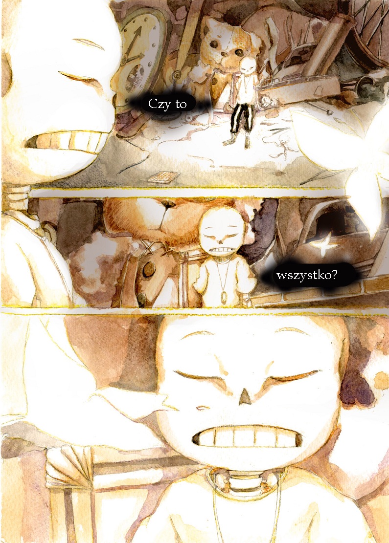 Undertale: Faith!Sans [tłumaczenie PL] ~ Handlarz Iluzji