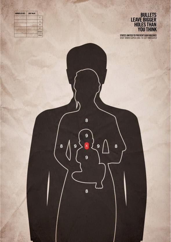Ad Glib Powerful Anti Gun Campaign From New York