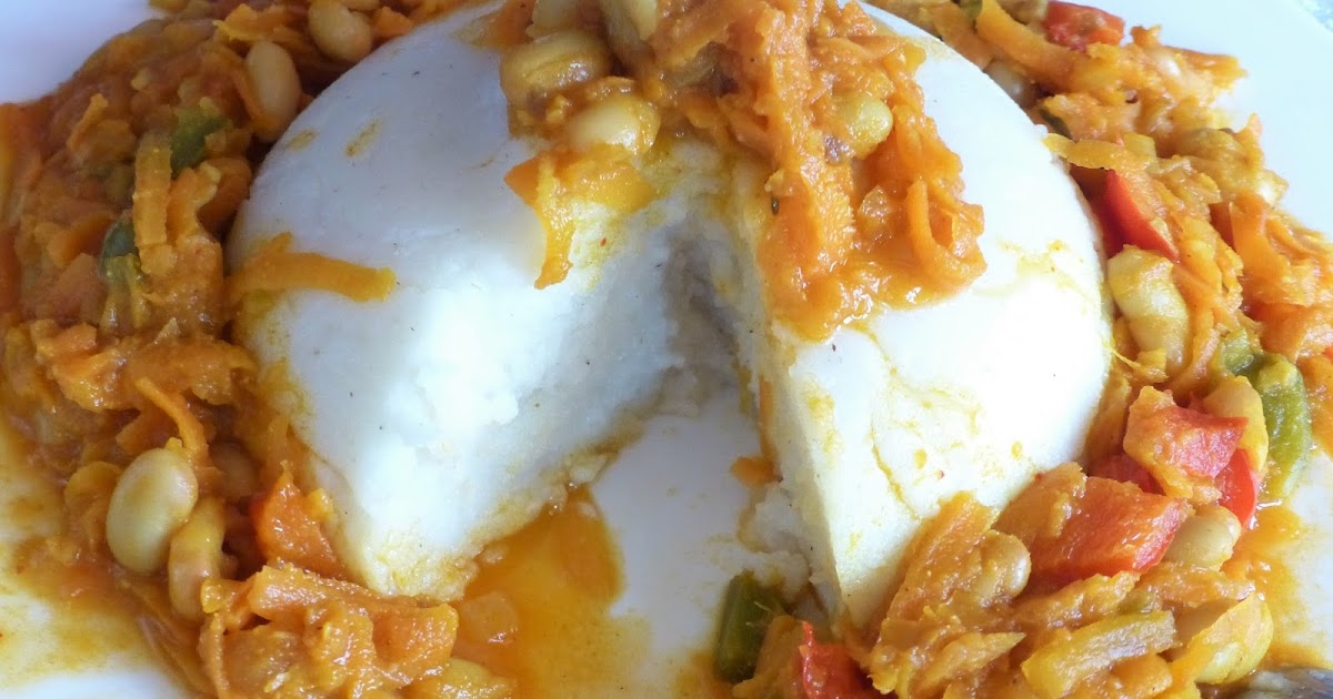 Ubugali blanc- "polenta" africaine | Food recipes