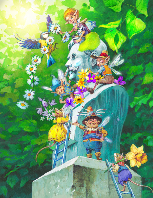 Pinzellades al món: Il·lustracions de John Patience: la imaginació al poder