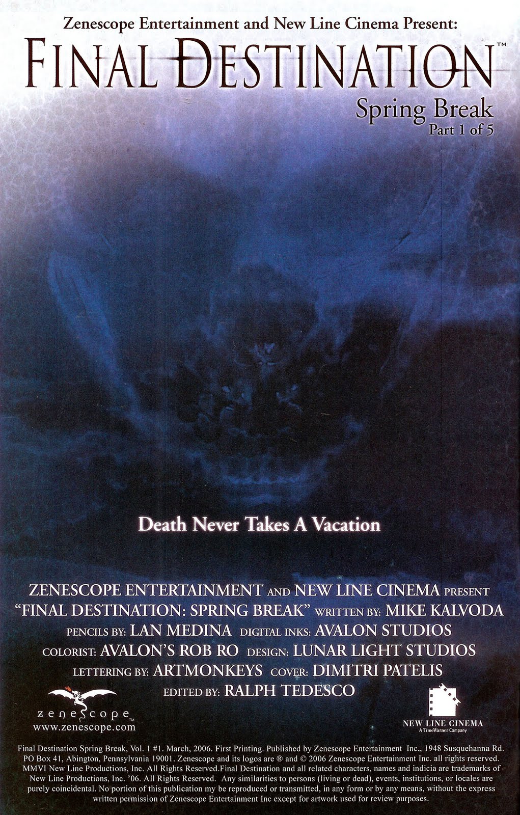 Sacerdotes of the death. † Final Destination Fan Blog: Downloads"Final ...