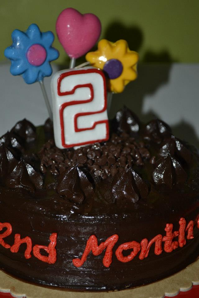 A peek to mylife: Month Cakes!