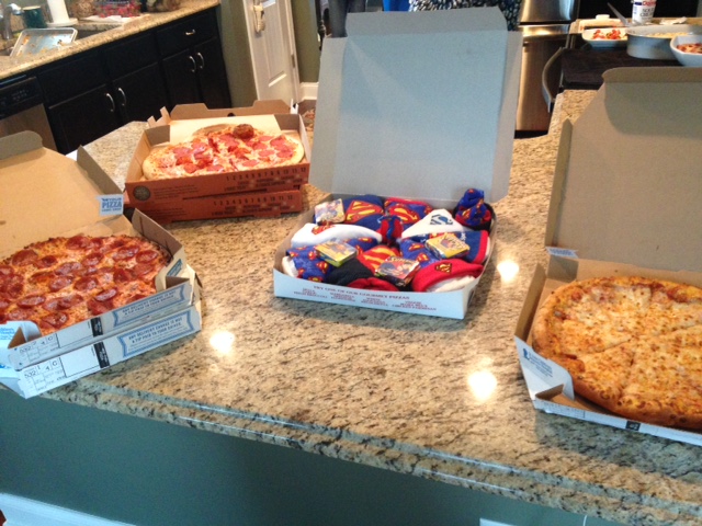Cook! Create! Consume!: Super Hero & Pizza Themed Baby Shower
