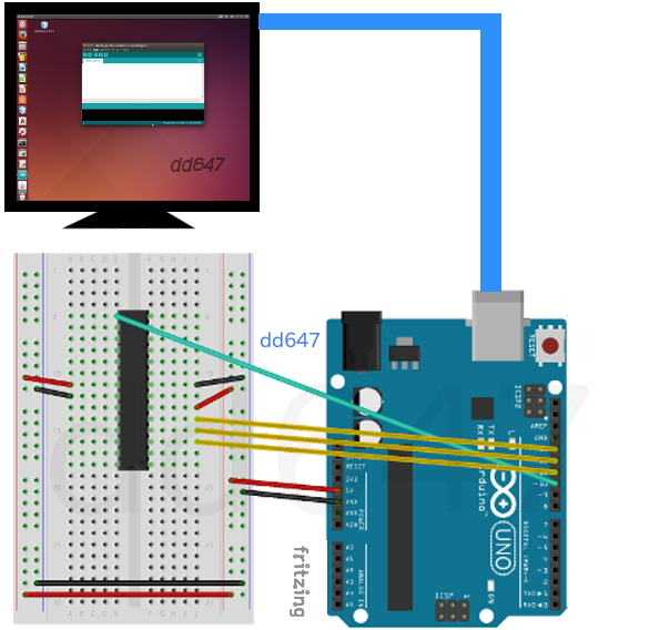 安いArduinoで何ができるか始めてみた: Arduino と FMラジオTEA5767 と AVRマイコンATMEGA8L-8PU 使ってみた