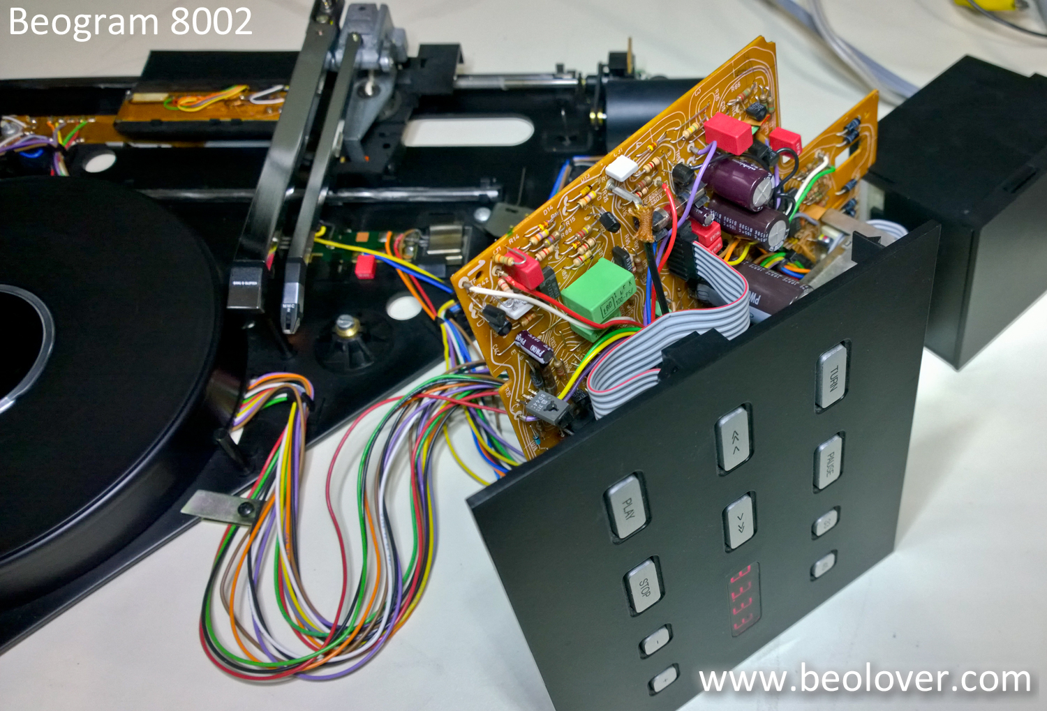 beolover: Beogram 8002: Recapping Complete