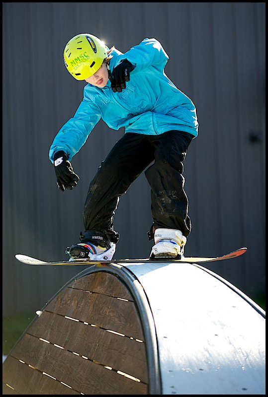 Brian Jenkins Photography: Mount Mansfield Snowboard Club Rail Jam