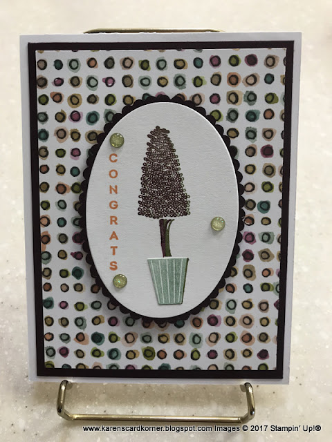 karenscardkorner: Stampin' Up! Vertical Greetings and Share What You Love