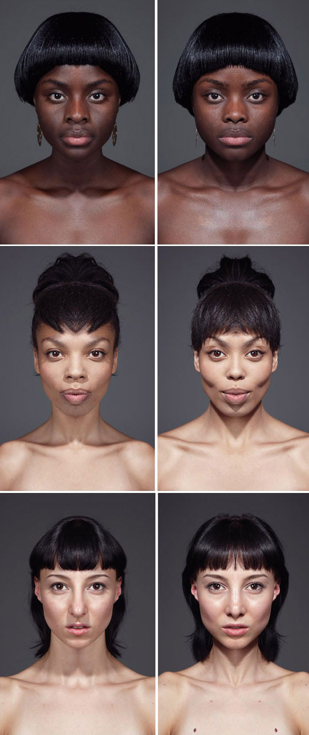 Como seria o seu rosto simétrico? | Armazém