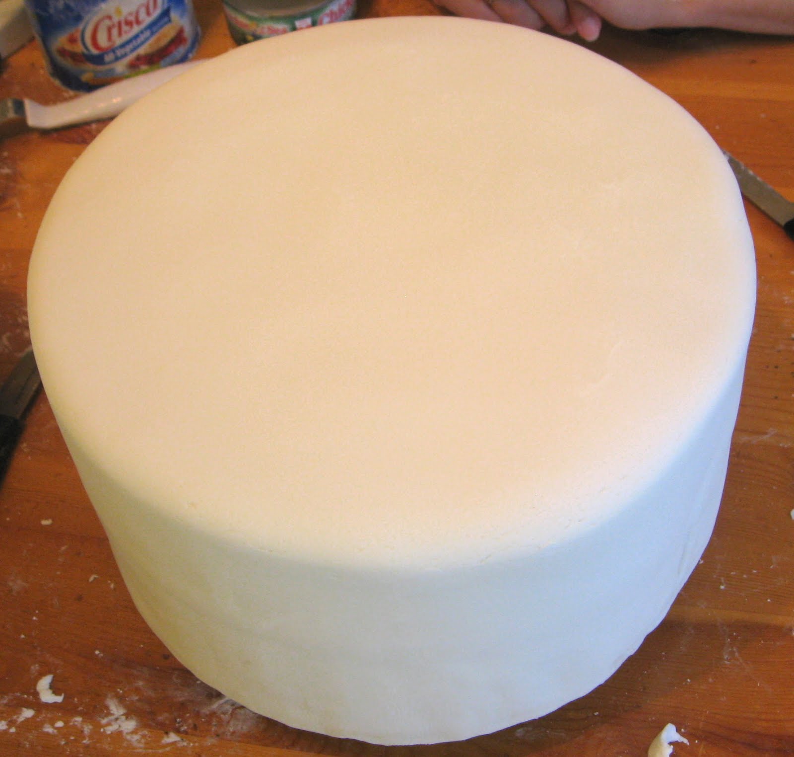 Simply Projects: First Fondant Wedding Cake