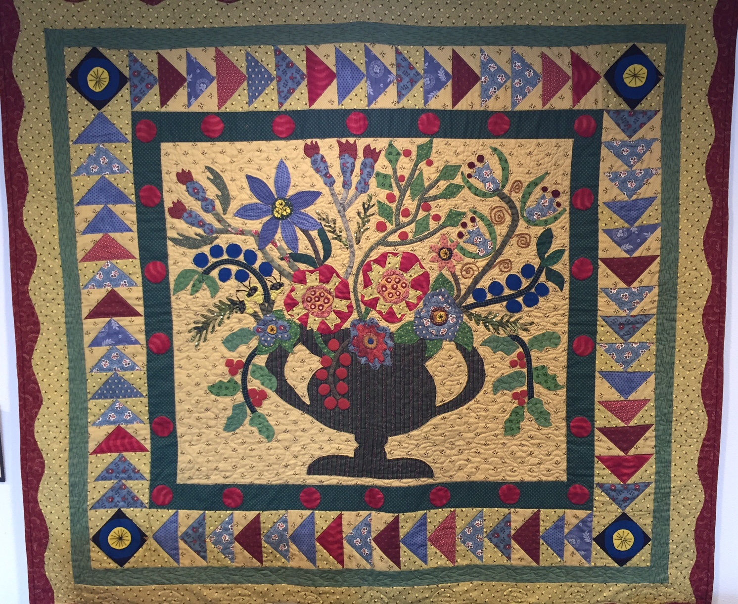 Thimble Chatter: Nancy Friesen of Primitive Patchworks mini Trunk Show ...