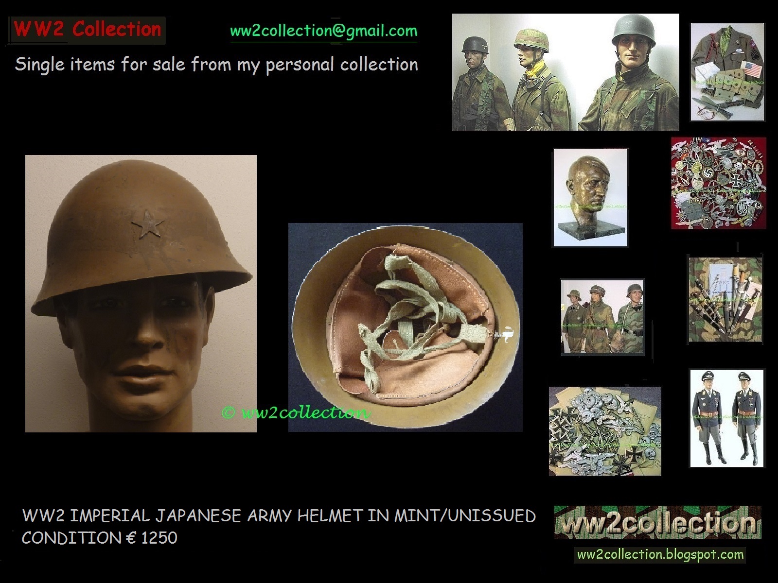 WW2 Collection Price List of my Private Collection Liquidation: WW2 ...