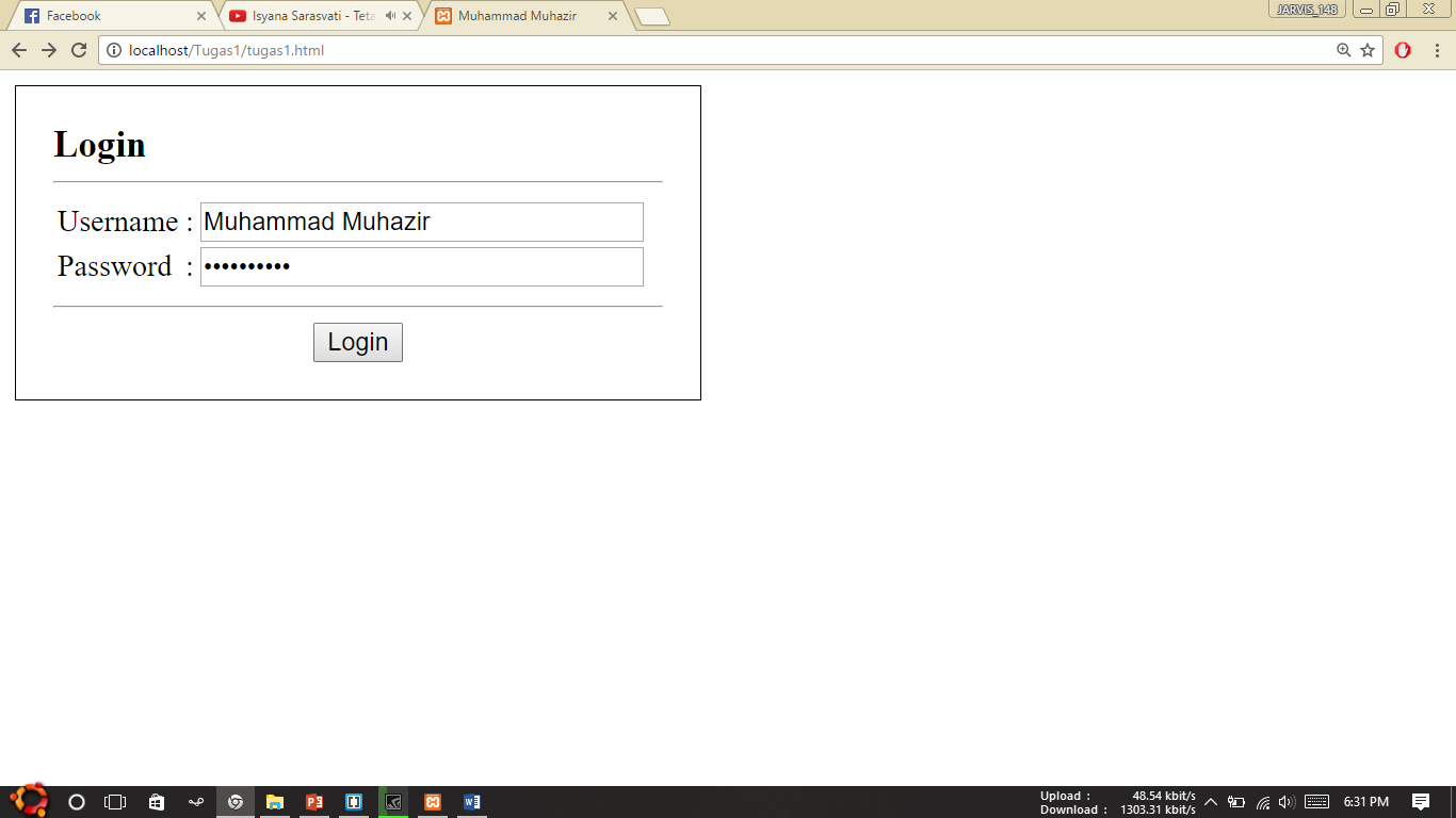 Membuat Login sederhana Dengan Html Dan Php | CATATAN SI INTROVERT