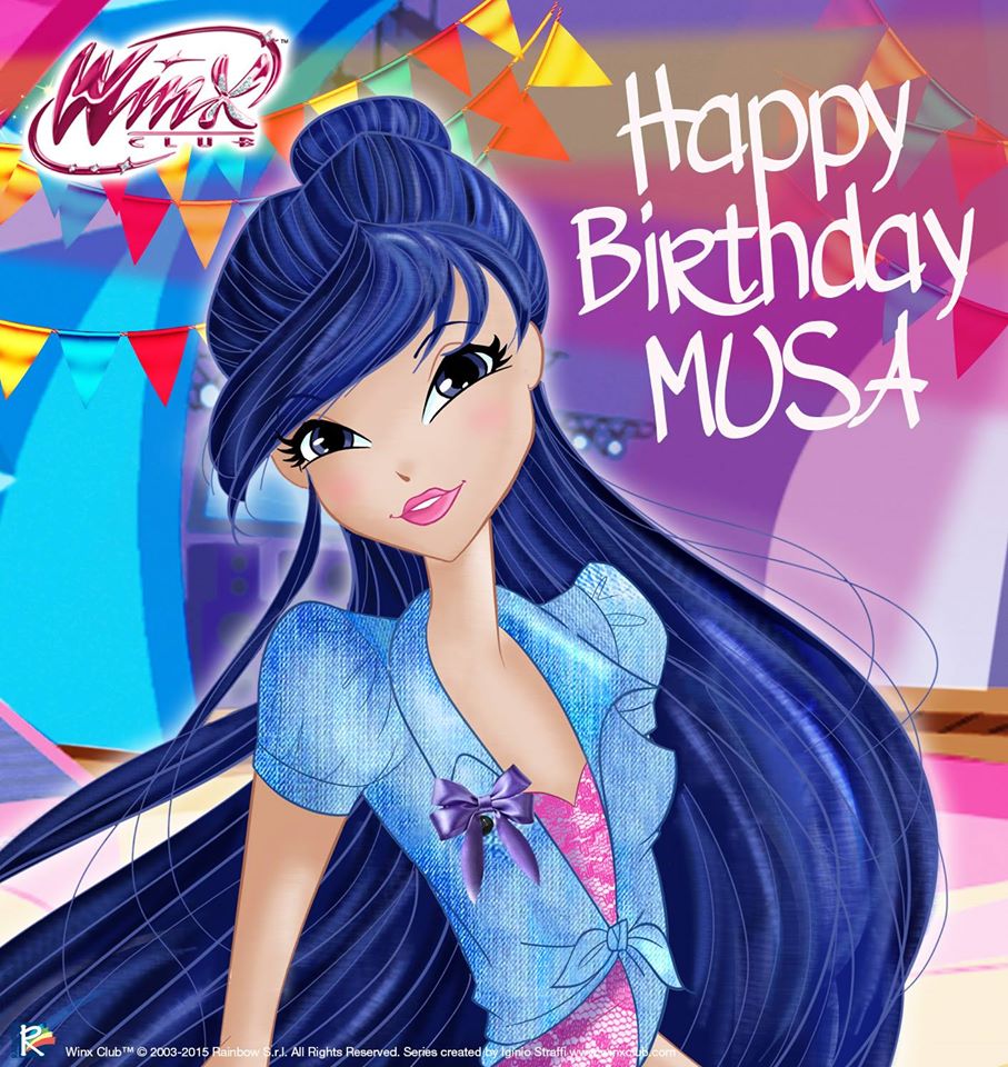 FELIZ CUMPLEAÑOS MUSA - HAPPY BIRTHDAY MUSA! - Winx Club All
