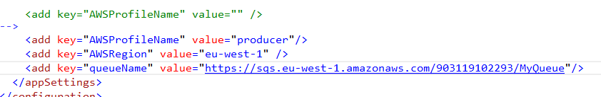 I think...: AWS: The specified queue does not exist for this wsdl version (.NET)