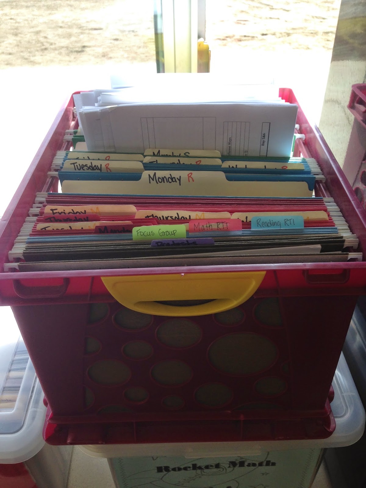 Walker's Corner Classroom: Organization