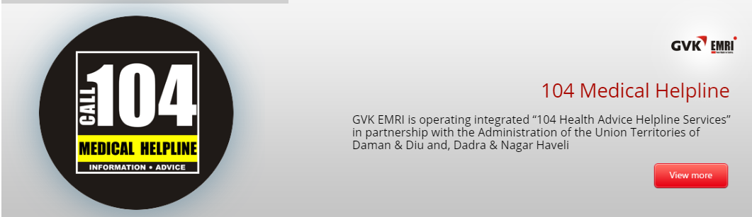 online job work: 104 HelpLine Start In Gujarat By GVK Emri.In 104 ...