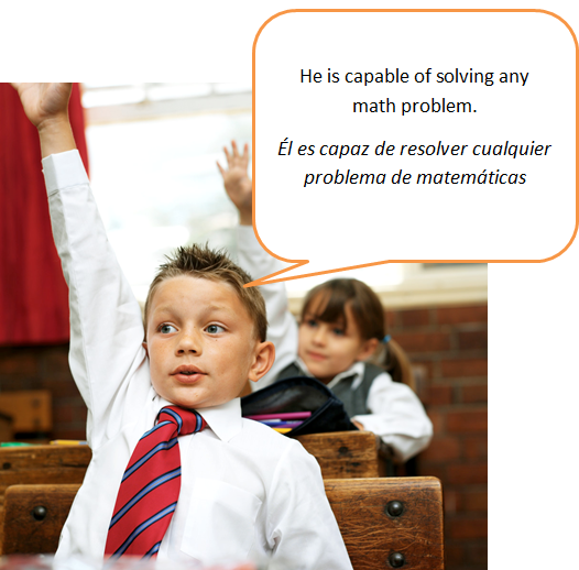 El blog para aprender inglés: Able,unable, capable, incapable -not able ...