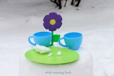 While Wearing Heels: Snow Tea Parties