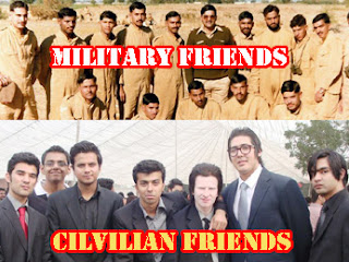 Eleven Quotes: Difference Between Civilian & Military Friends?