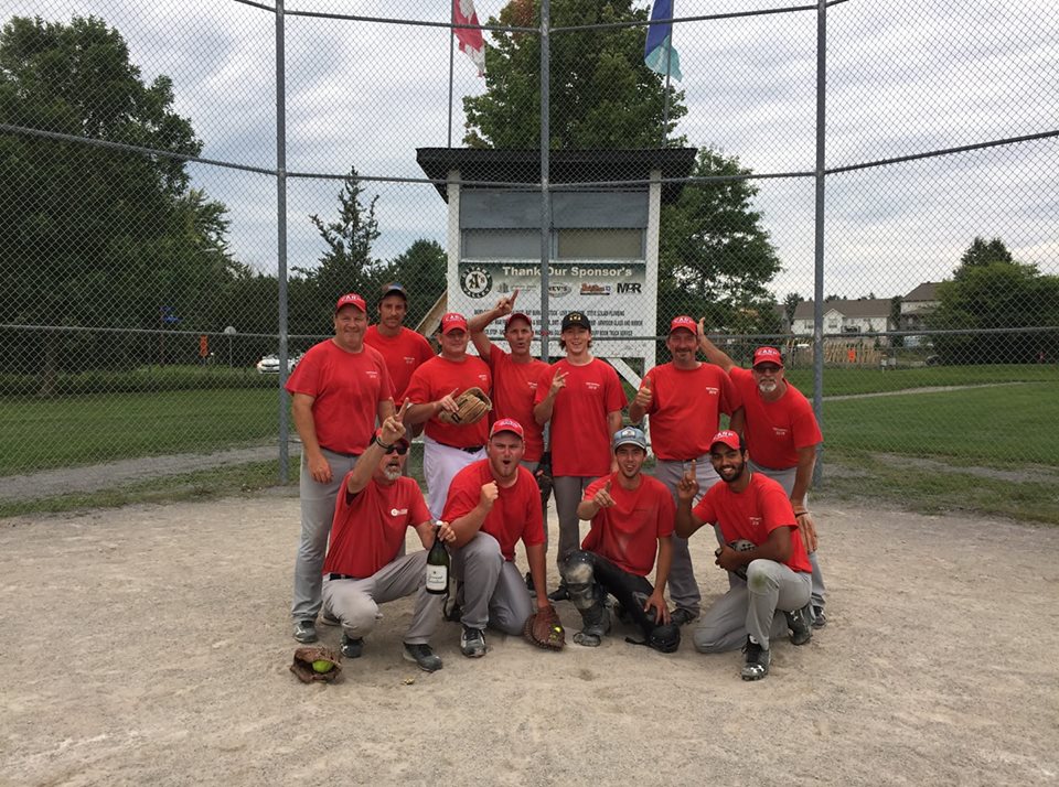 Eastern Ontario Fastball Blog: Team Red wins Carp Men's Fastball League ...