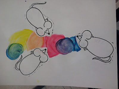 ARTASTIC! Miss Oetken's Artists: Mouse Paint! Primary colors and color ...