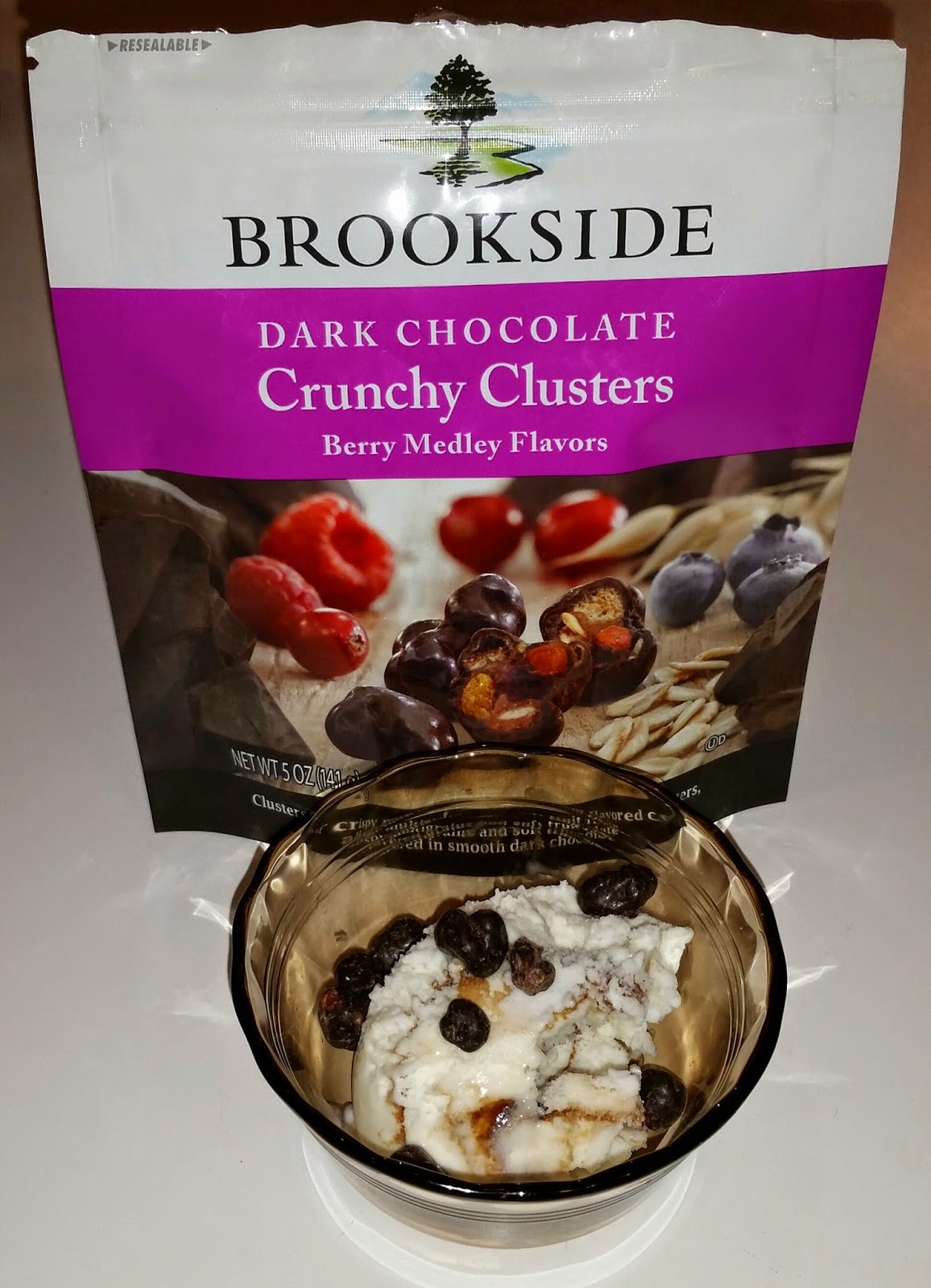 The Soap Lady: Review of BROOKSIDE Dark Chocolate Crunchy Clusters.