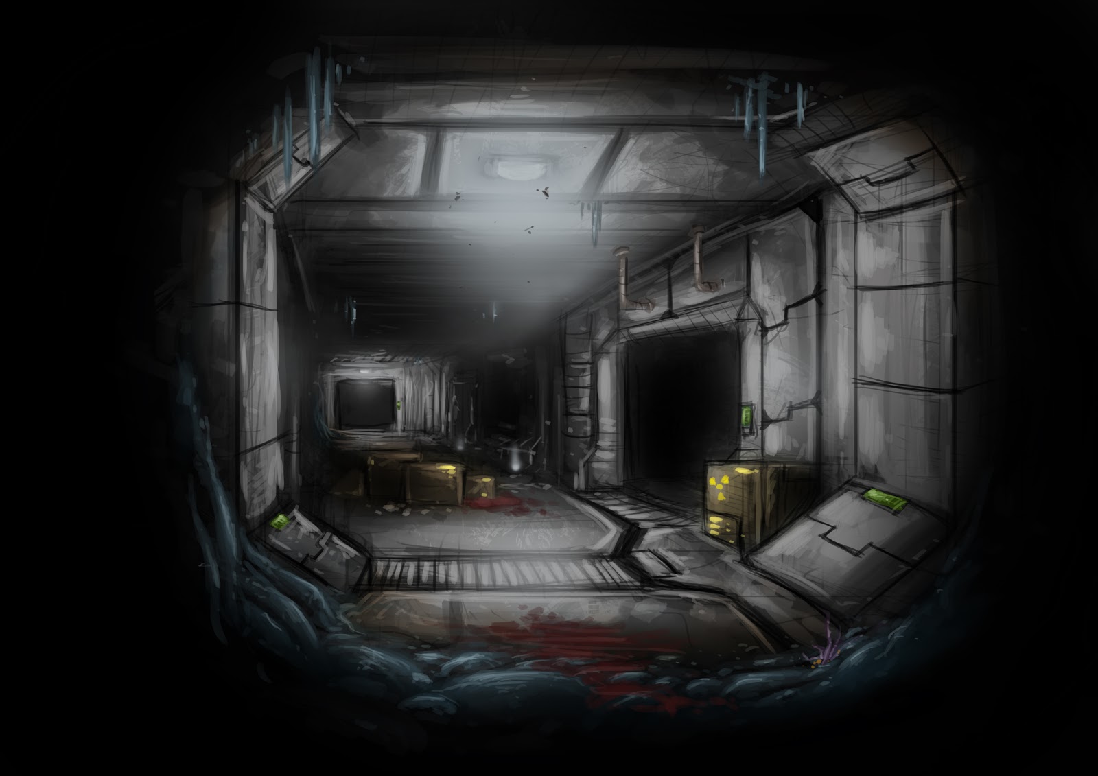 final year major project survival horror game - Absolute Zero : Level ...